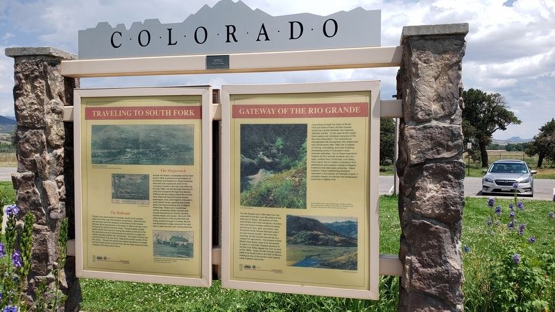 Gateway of the Rio Grande Historical Marker