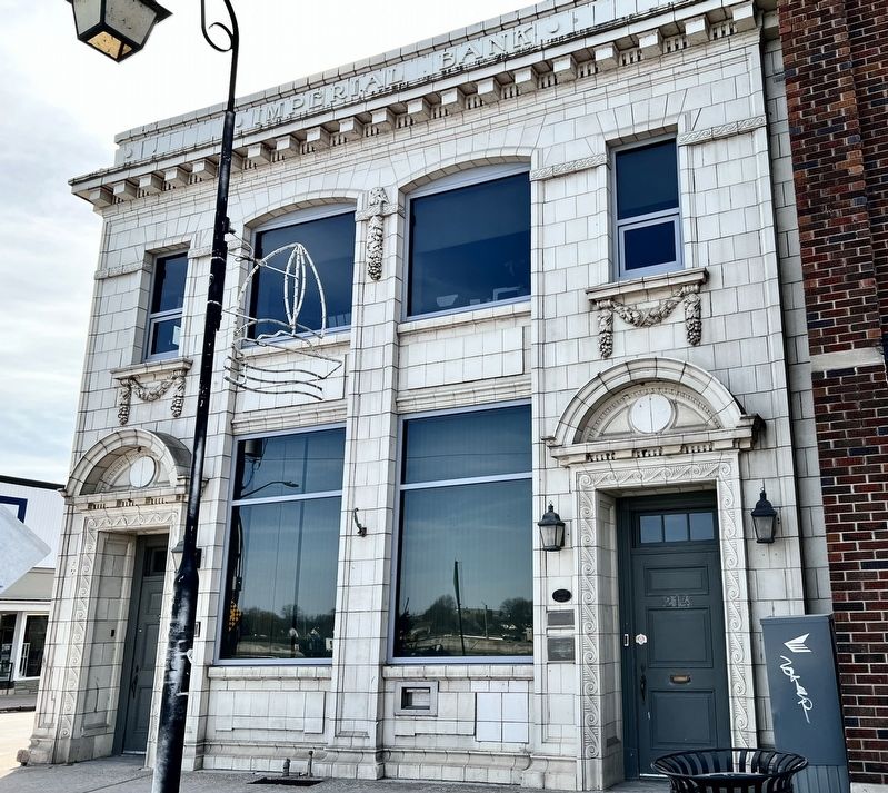 Imperial Bank of Canada Building Historical Marker
