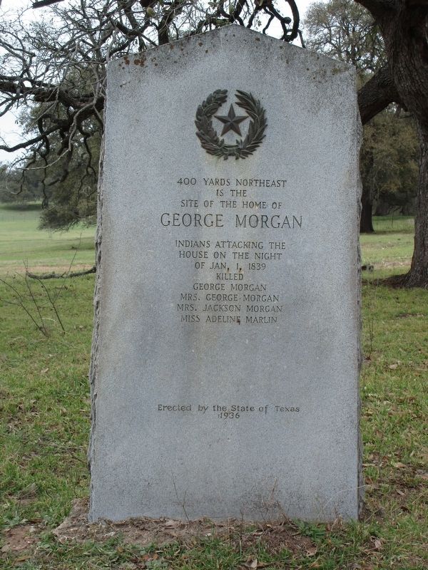 Site of the Home of George Morgan Historical Marker