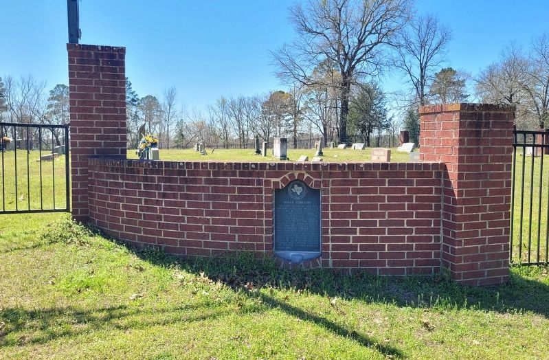 Welch Cemetery Historical Marker