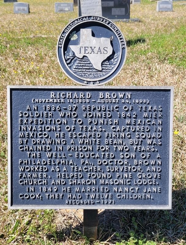 Richard Brown Historical Marker