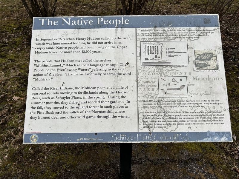 The Native People Historical Marker