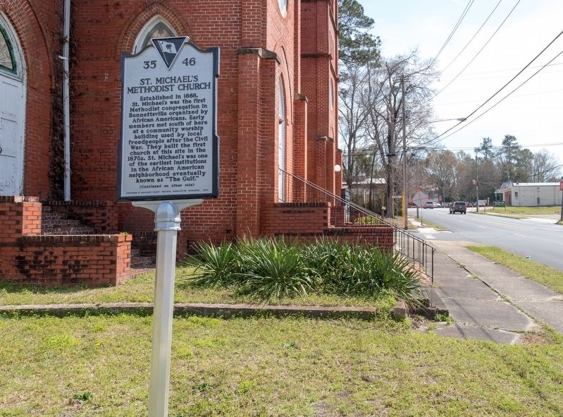 St. Michael’s Methodist Church Historical Marker