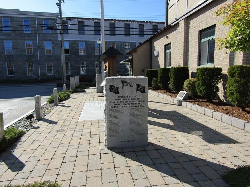 Yantic Fire Engine Co. Vietnam Memorial, a War Memorial