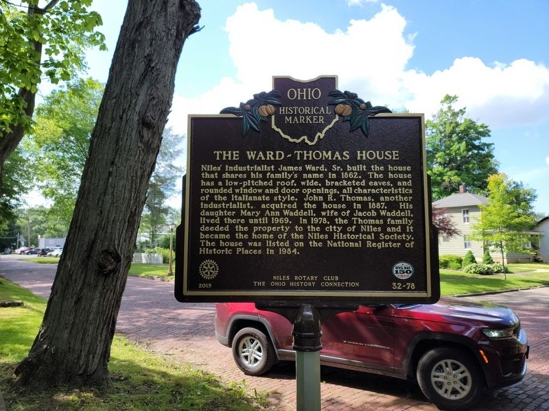 The Ward-Thomas House / The Wards and Thomases Historical Marker