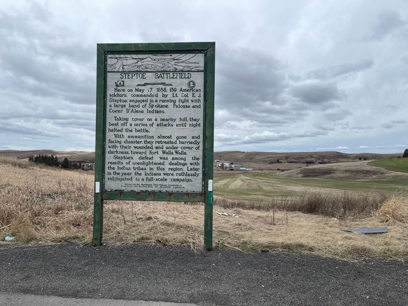 Steptoe Battlefield Historical Marker