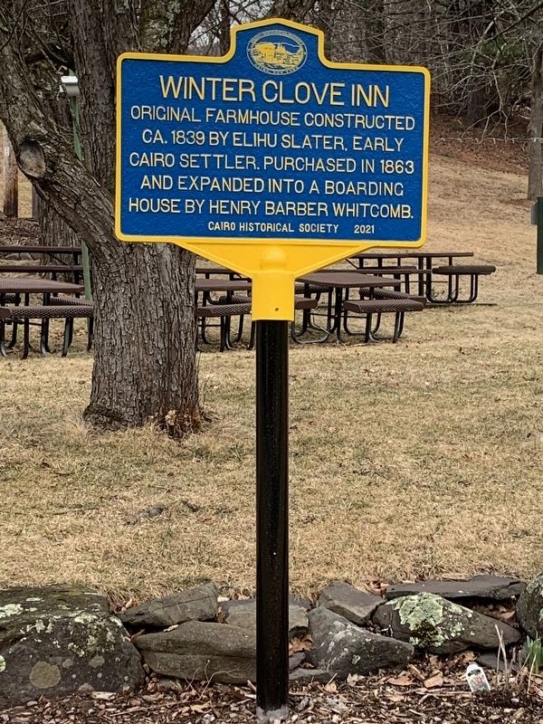 Winter Clove Inn Historical Marker