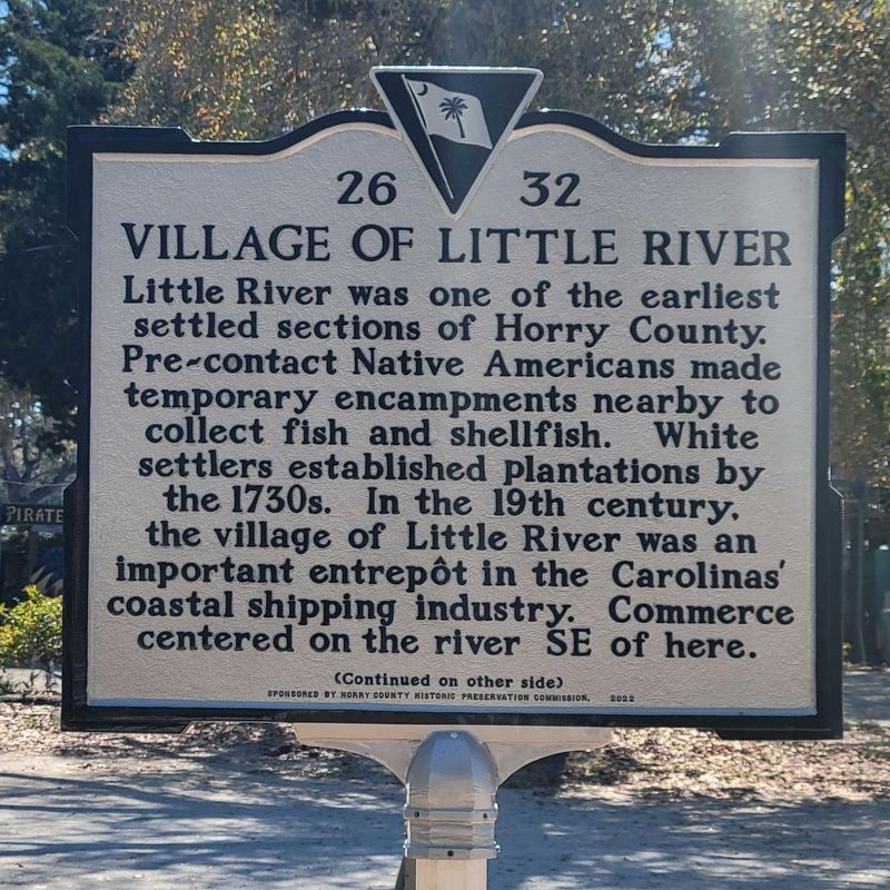 Village of Little River Historical Marker