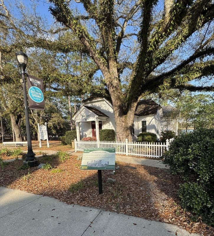 The DeFuniak Library Historical Marker