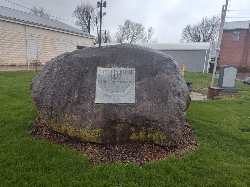 North Fairfield, Ohio Historical Marker