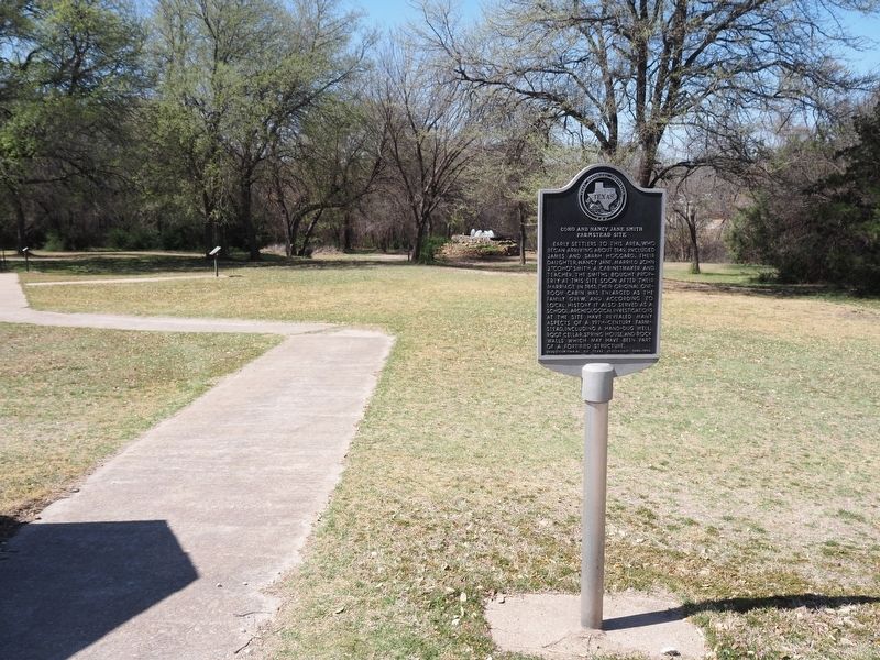 Coho and Nancy Jane Smith Farmstead Site Historical Marker