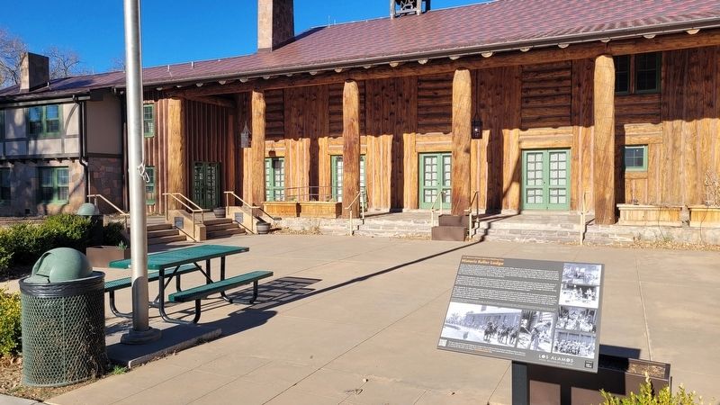 Historic Fuller Lodge Historical Marker