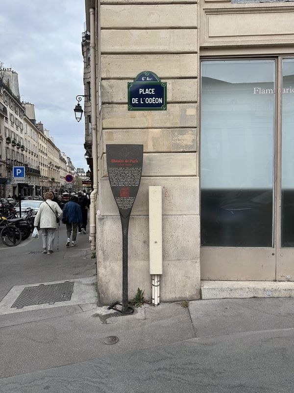Le Café Voltaire Historical Marker