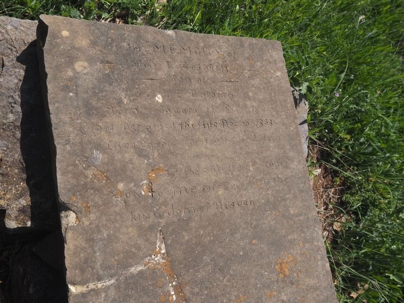 Goforth Graves Historical Marker
