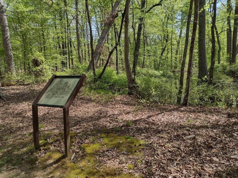 Borrow Pits Historical Marker