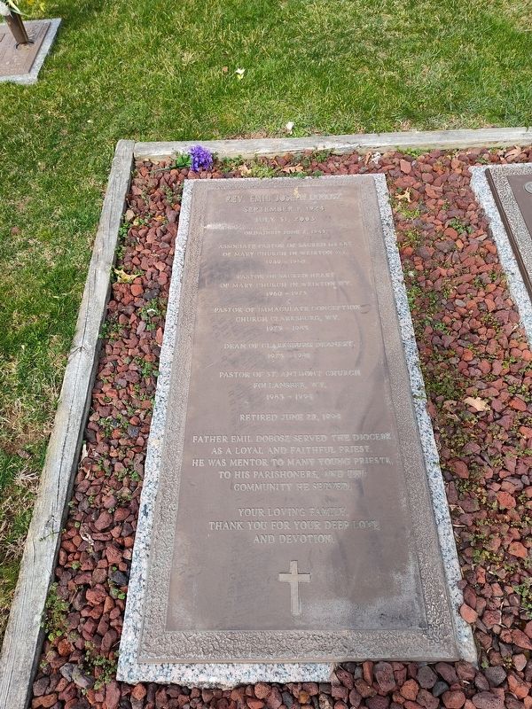 Rev. Emil Joseph Dobosz Historical Marker