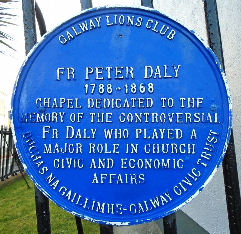 Father Peter Daly Historical Marker