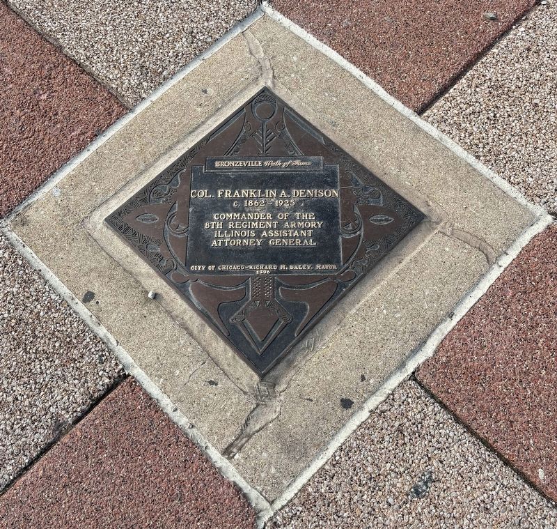 Col. Franklin A. Denison Historical Marker