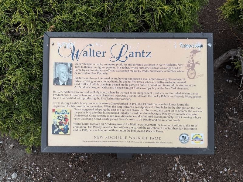 Walter Lantz Historical Marker