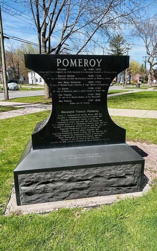 Pomeroy Anvil Historical Marker