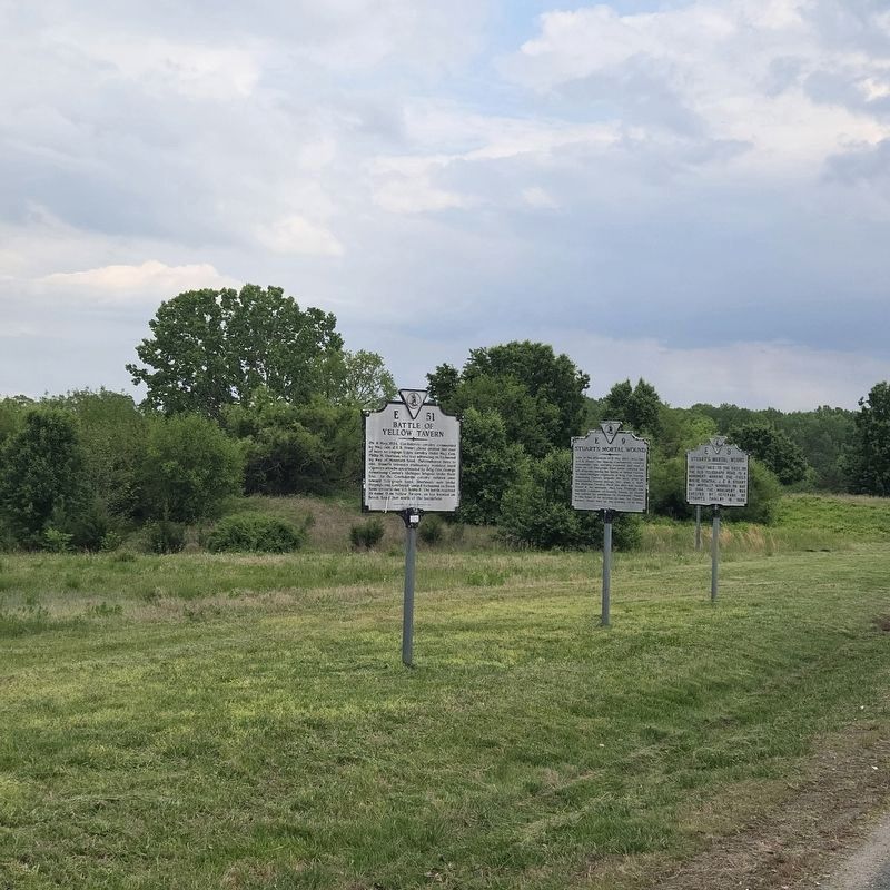 Battle of Yellow Tavern Historical Marker