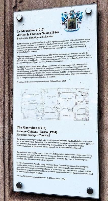 Le Maxwelton (1912) devient le Château Nasso (1984) / The Maxwelton ...