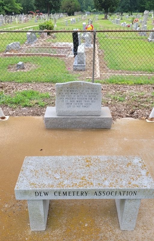Dew Veterans Memorial, a War Memorial