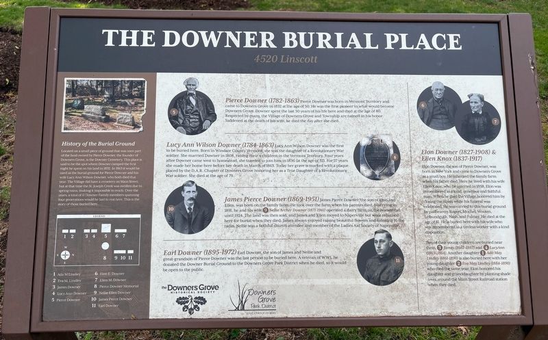 The Downer Burial Place Historical Marker