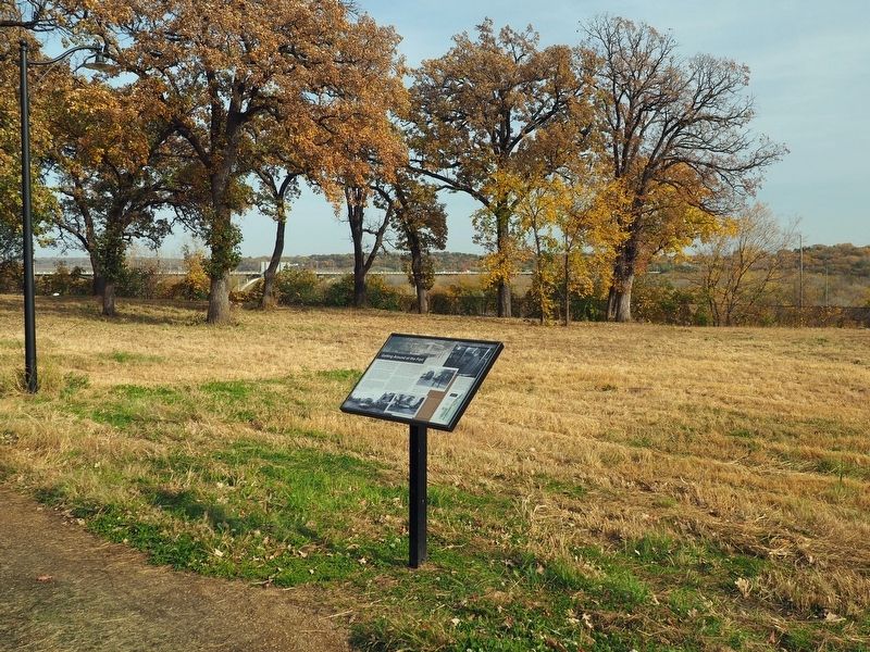 Getting Around at the Fort Historical Marker