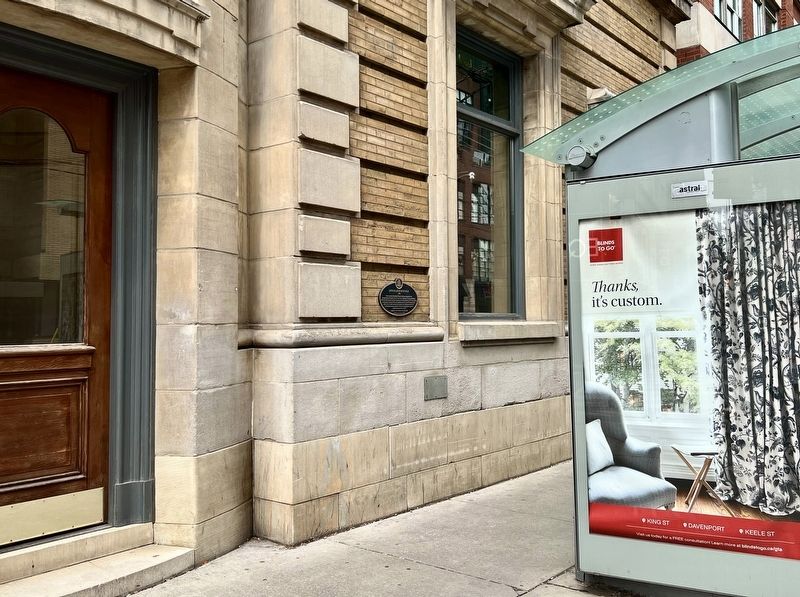 Imperial Bank of Canada Historical Marker