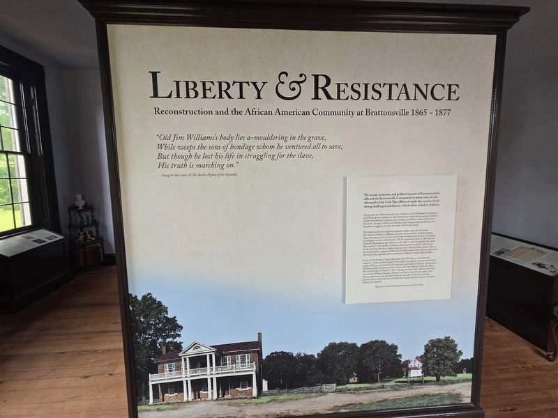 Brick House / Lynching of Jim Williams Historical Marker