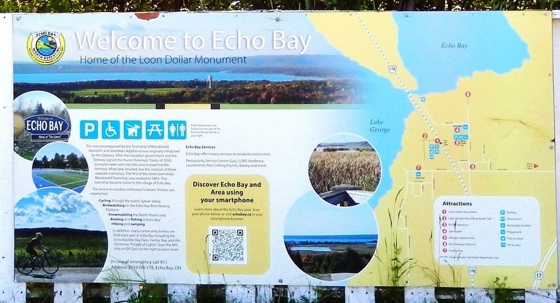 Welcome to Echo Bay Historical Marker