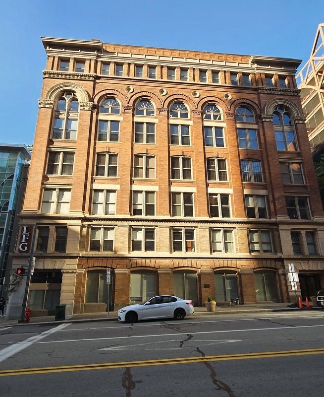 Pittsburgh Ballet Theatre Building Historical Marker