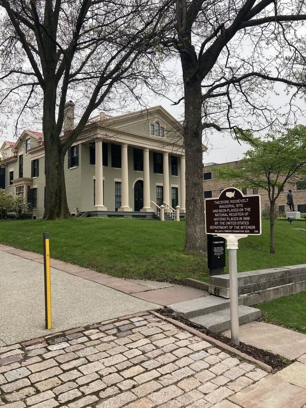 Theodore Roosevelt Inaugural Site Historical Marker