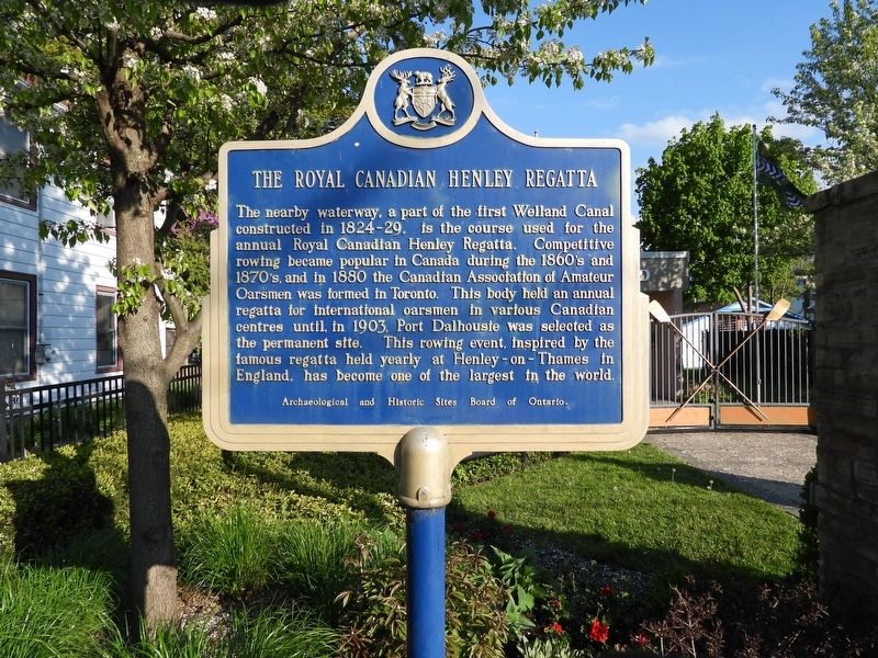 The Royal Canadian Henley Regatta Historical Marker