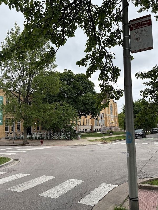 Logan Square Boulevards Historical Marker