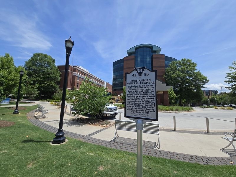Spartanburg General Hospital Historical Marker
