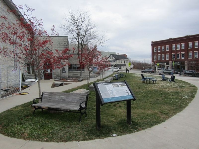 Restoring Middlebury's Village Green Historical Marker