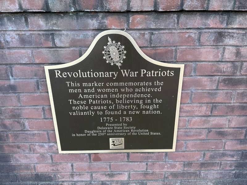 Revolutionary War Patriots, a War Memorial