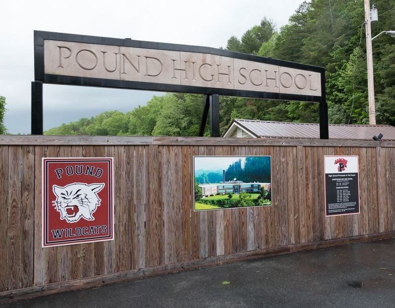 Pound High School Historical Marker