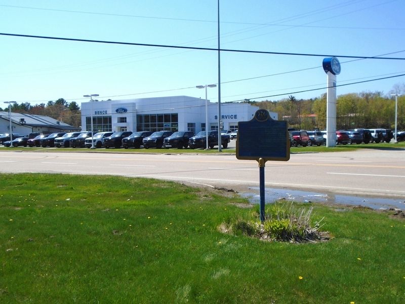 The Addington Road Historical Marker