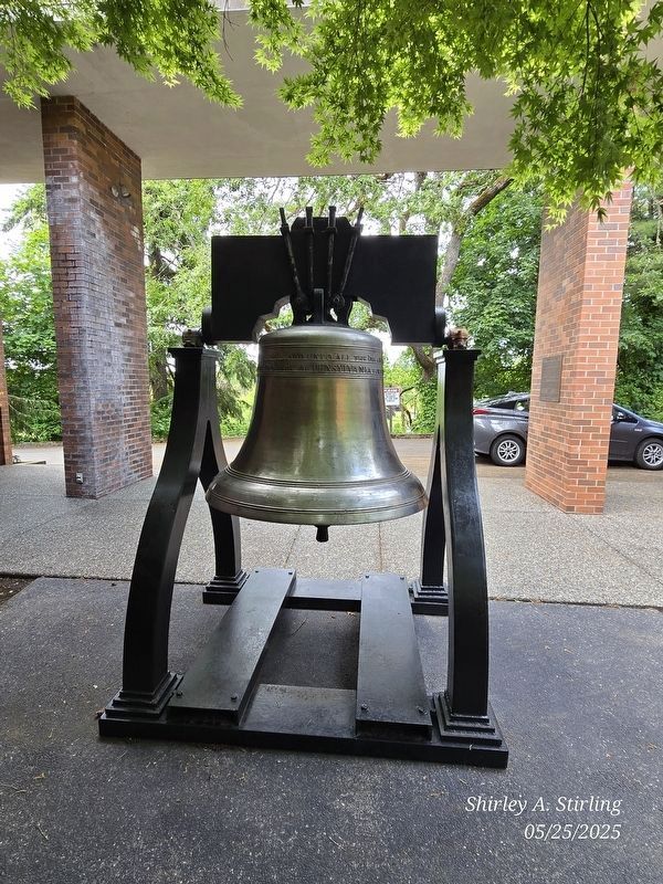 The Liberty Bell Historical Marker