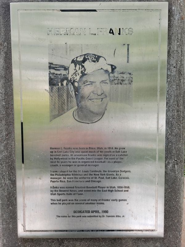 Herman L. Franks Historical Marker