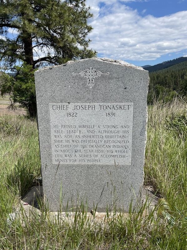Chief Joseph Tonasket Historical Marker