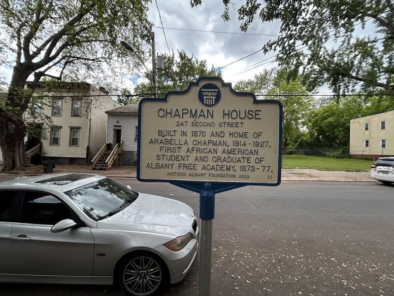 Chapman House Historical Marker