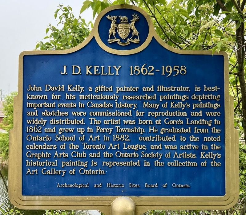 J.D. Kelly 1862-1958 Historical Marker