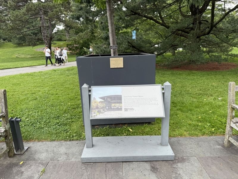 Leon Levy Visitor Center Historical Marker
