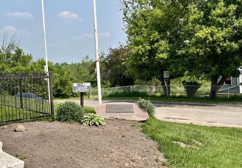 Alderville First Nation Cenotaph Historical Marker
