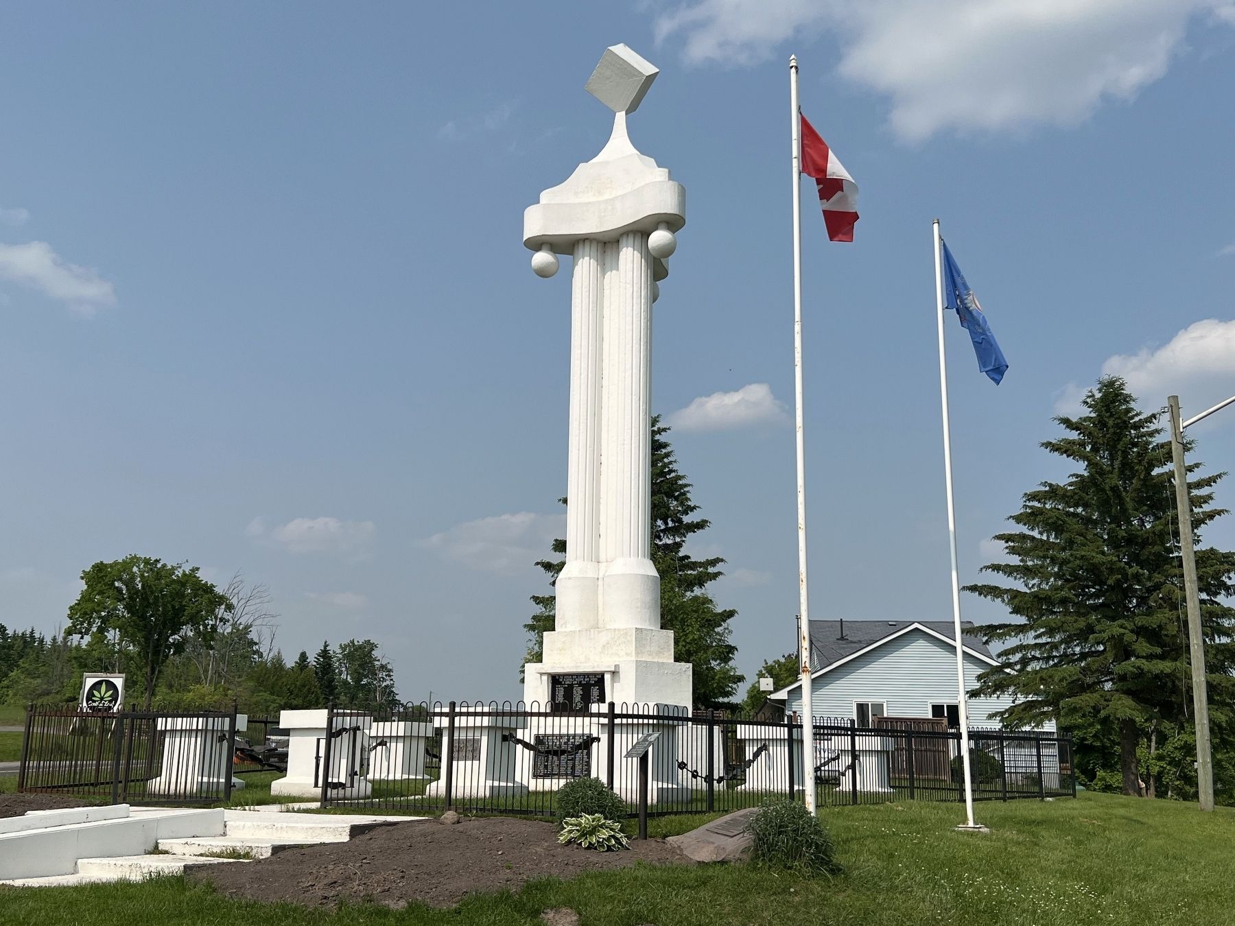 Alderville First Nation Cenotaph Historical Marker