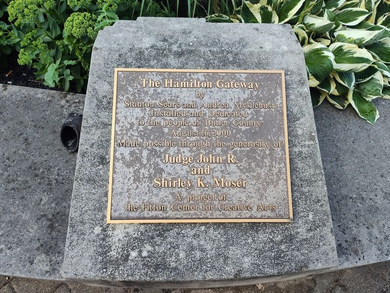 The Hamilton Gateway Historical Marker
